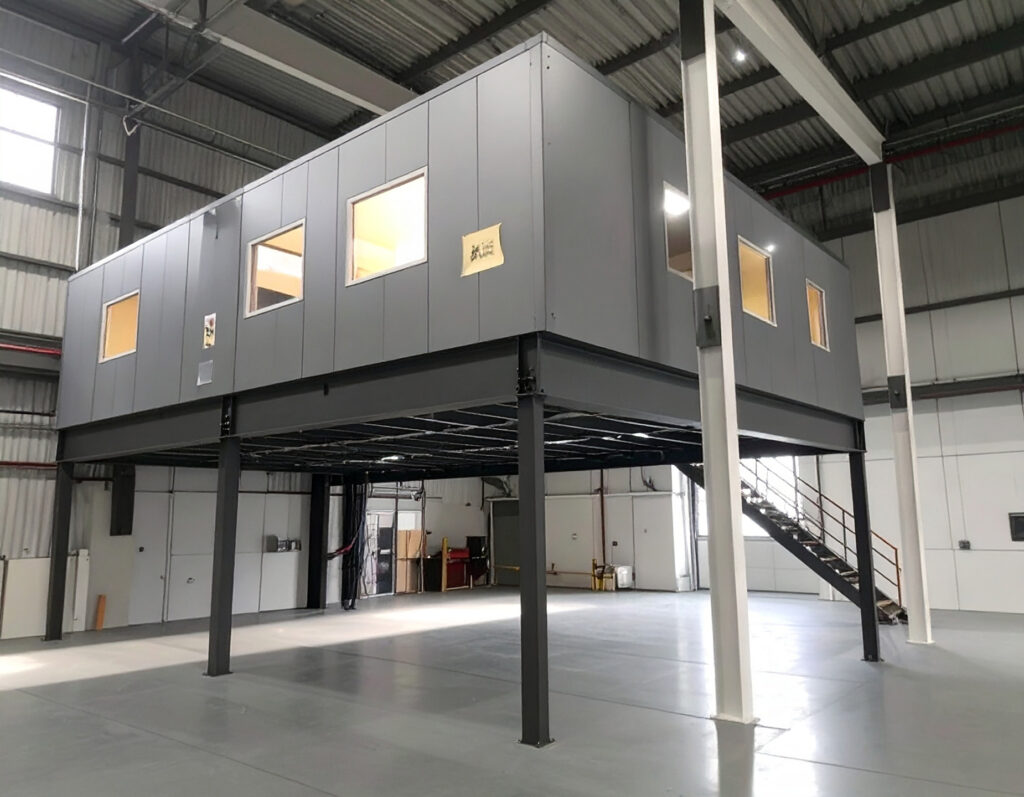 Internal Warehouse Modular Offices | Cost-Effective Office Space ...