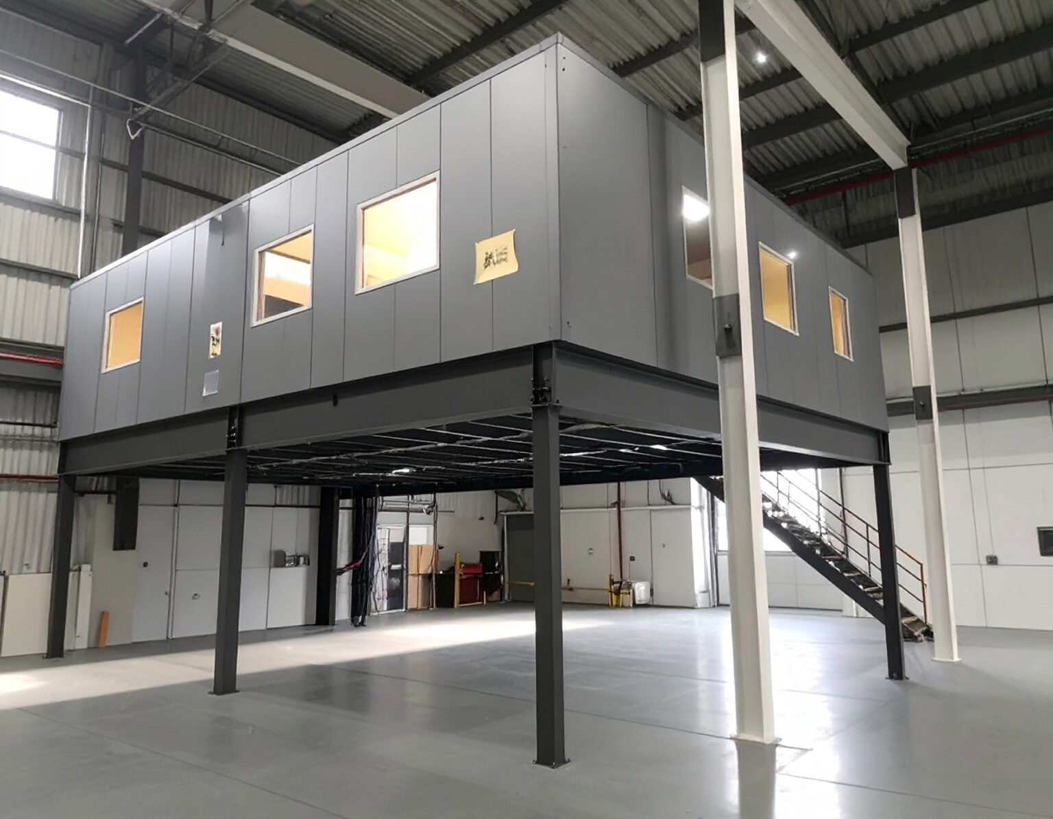 Internal Warehouse Modular Offices | Cost-Effective Office Space ...