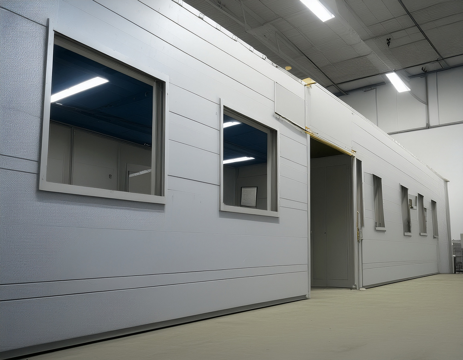 Internal Warehouse Modular Offices | Cost-Effective Office Space ...