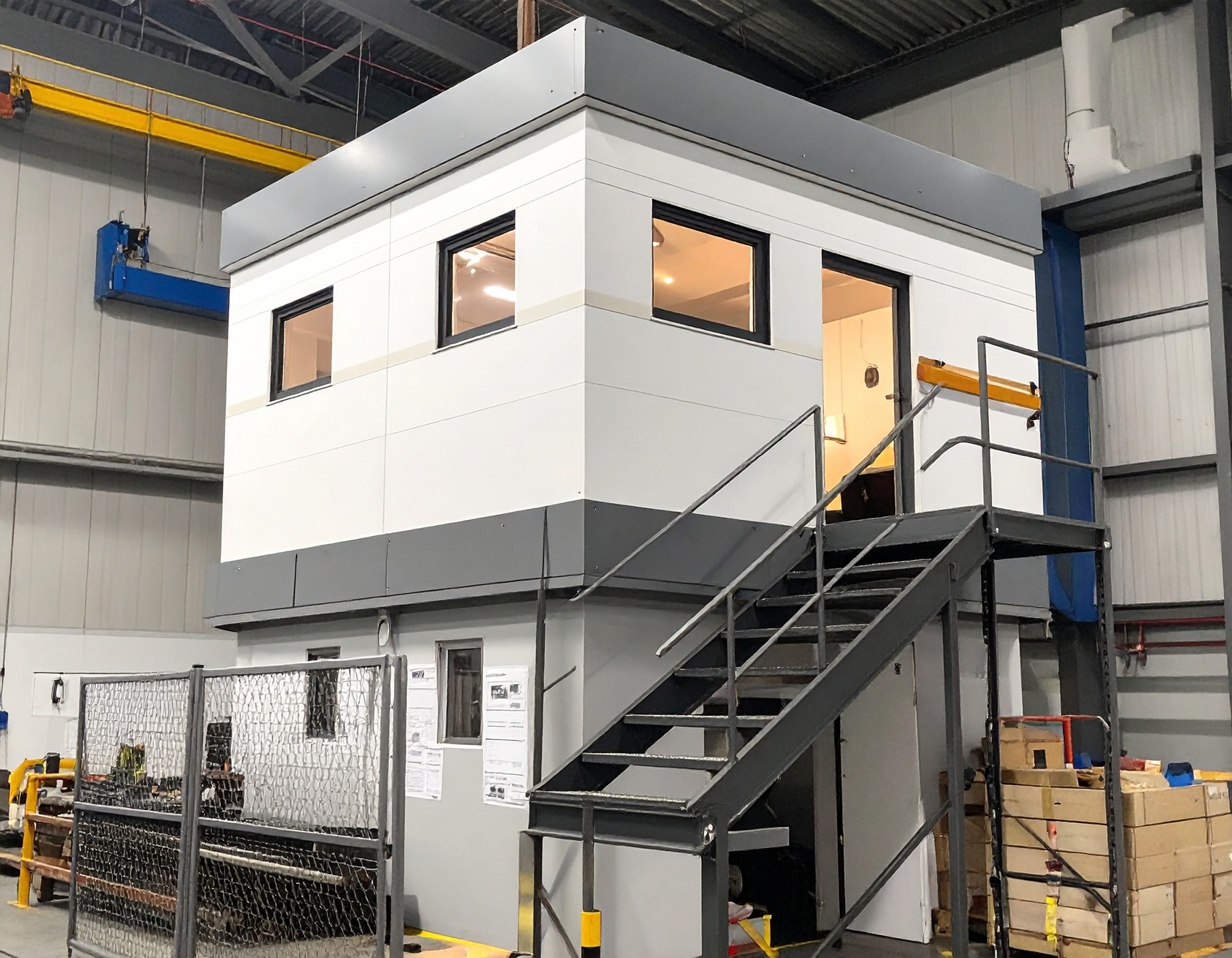 Internal Warehouse Modular Offices | Cost-Effective Office Space ...